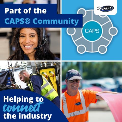 Copart Joins The CAPS® Community To Enhance Efficiency - Online Vehicle Auctions | Copart UK Ltd